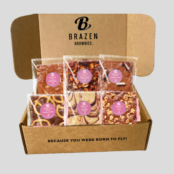 Chocolate Brownie 6 Pack │ Best online fudgy brownies